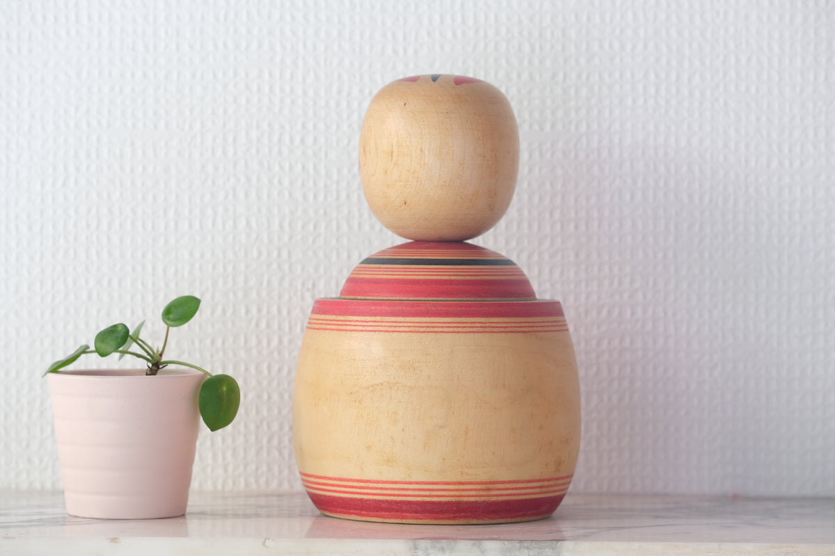 Vintage Ejiko Kokeshi from the Sakunami Strain | 18,5 cm – Fakapapa